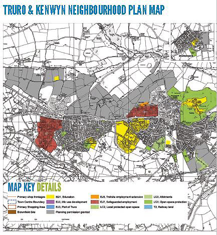 NPmap1 | The Truro and Kenwyn Neighbourhood Plan